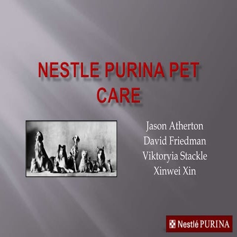 Nestle Purina Power Point(withVideo) | PPTX