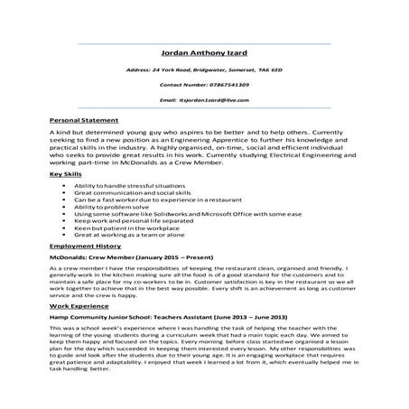 JordanHughesResume | PDF