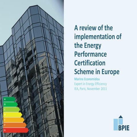 A review of the implementation of the Energy Performance Certification ...
