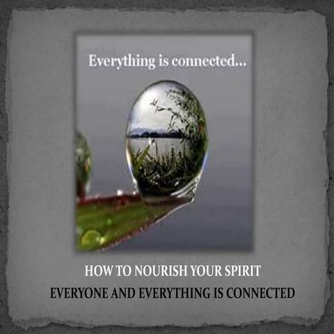 Everyone and everything is connected | PPTX