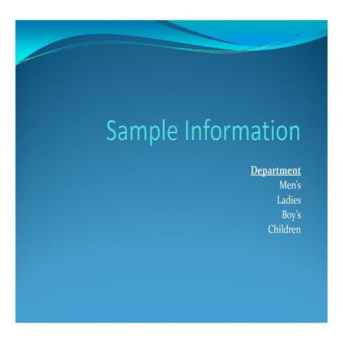 Style Presentation | PPT