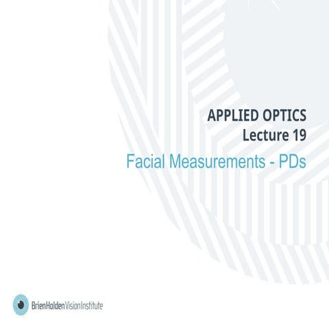 19 presentation on Facial Measurements - | PPTX