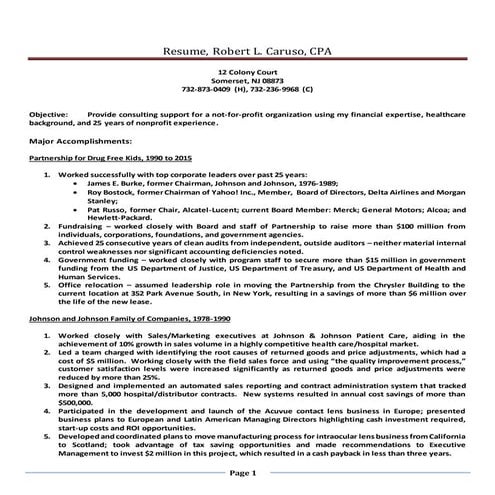 rlc resume may 2015 | PDF