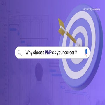 Don't dream it, PMP it. Achieve your project management goals. | PPT ...