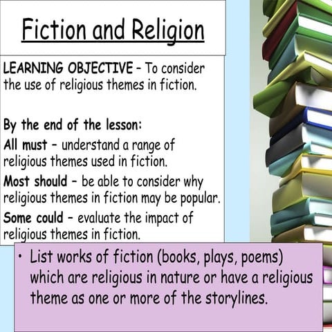 19fictionandreligion | PPT