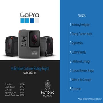 GoPro - Multichannel Customer Strategy Project - report | PDF