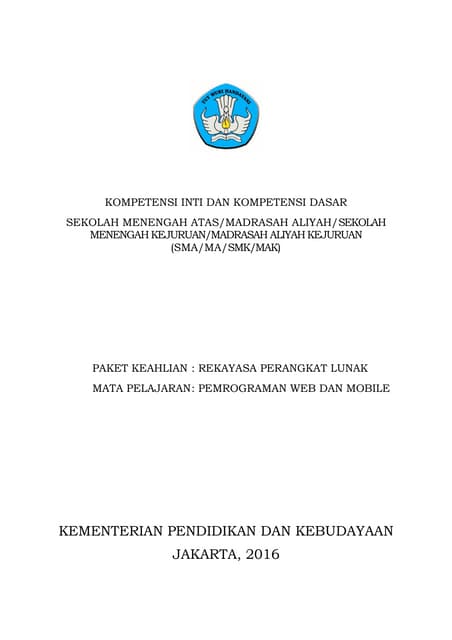 Ki Kd Komputer Dan Jaringan Dasar Pdf