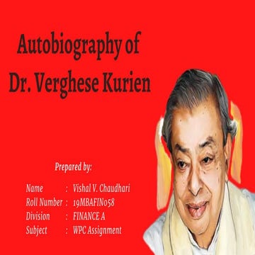 Verghese Kurien | PPTX