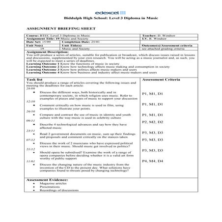 Fifth Grade Music Curriculum Map | PDF