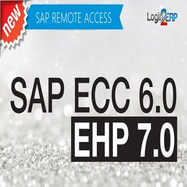 SAP ECC EHP7 Remote Access | PDF