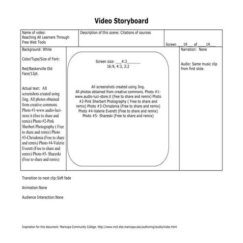 18 storyboard | PDF