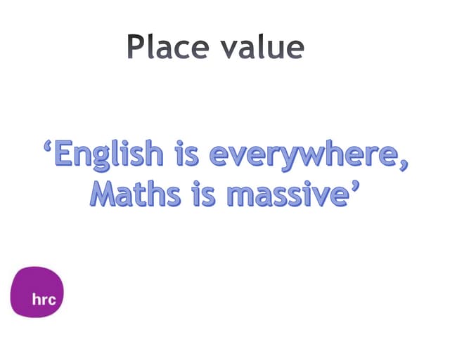 Place value ppt | PPT