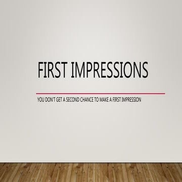 Presentation Skills 101 | PPT
