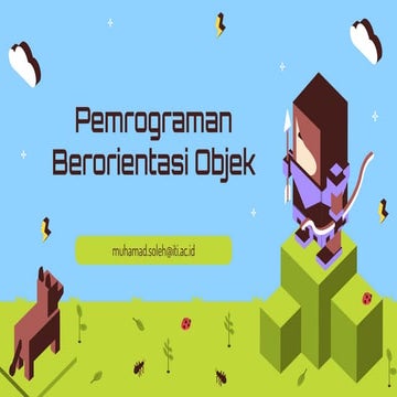 Pengantar PBO | PDF