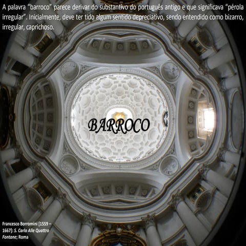 1 A Mentalidade E A Arte Barrocas | PPT | Christianity | Religion ...