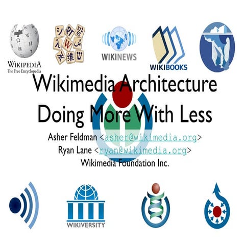 Wikimedia-Architecture-More-With-Less | PDF | Internet | Computing