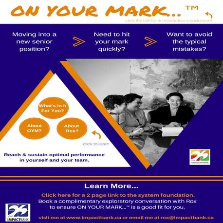 ON YOUR MARK…™ FINAL | PDF