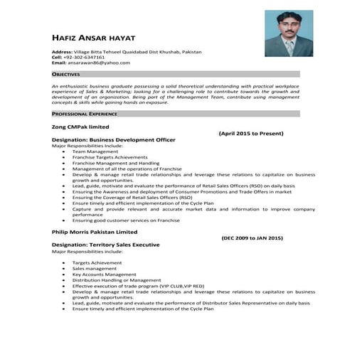 Ansar Resume | DOC