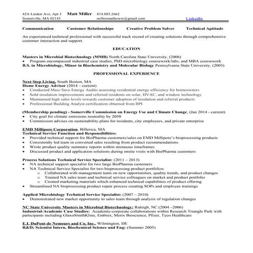 Chris Webley 9.8.15 Resume - One Page | PDF