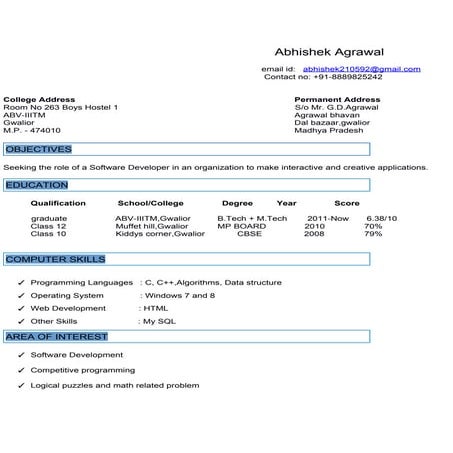 Abhishek Agrawal | PDF