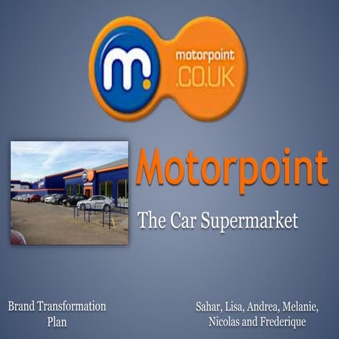 Motorpoint Presentation Final | PPT