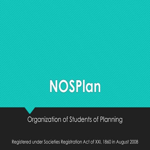 NOSPlan in SPA Delhi | PPTX