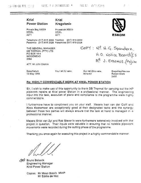 Babock Ref Letter | PDF