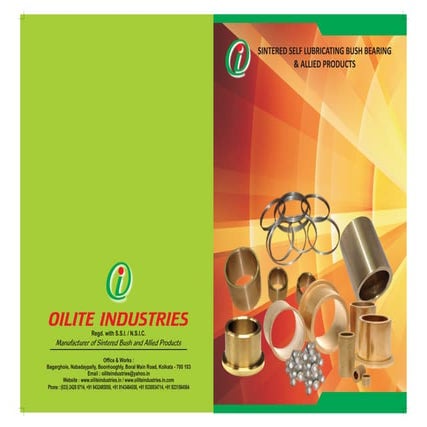 OILITE INDUSTRIES Brochure | PDF