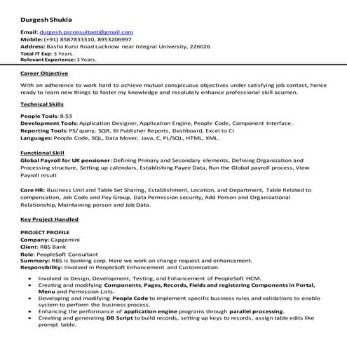 HSBC Role and Responsibilities | DOCX