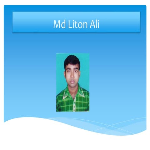 Md Liton Ali | PPT