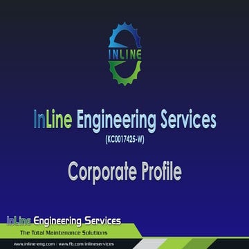 Inline Engineering Services Corporate Profile | PPT