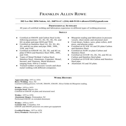 ALLENROWESRESUME (1) | PDF