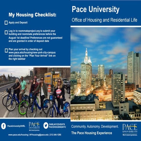 Pace Booklet | PDF