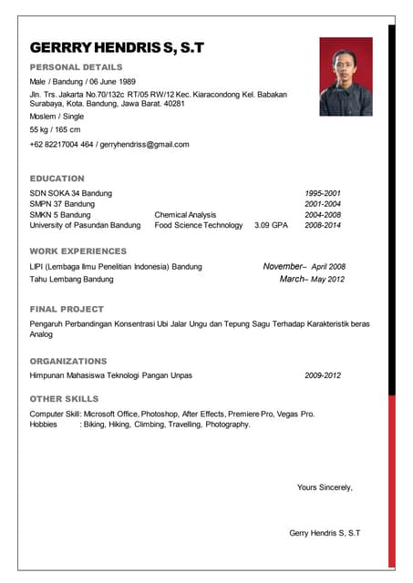 Curriculum vitae | PDF