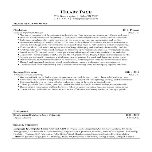 Bryan Resume 1 | PDF