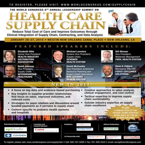 2015 World Congress Brochure | PDF