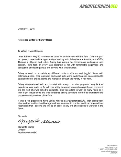 Reference Letter | PDF