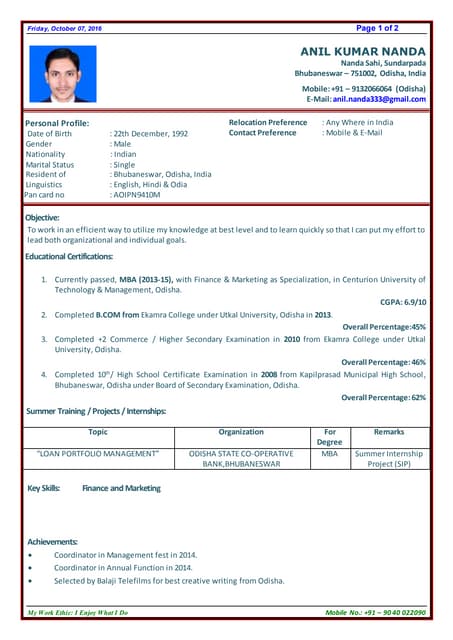 pooja RESUME (1) | PDF