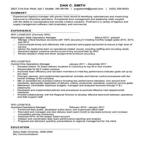 Austin Wright Resume | PDF