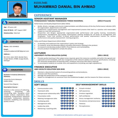 Danial's Resume | PDF