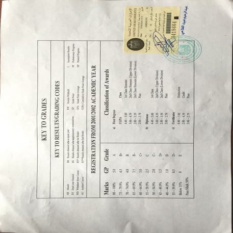 Shaheed attested degree backside | PDF