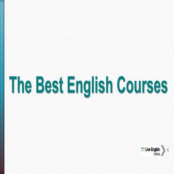 A - Best English Courses | PPT
