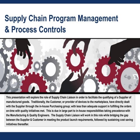Supply Chain Liaison 5 Step Management Program | PDF