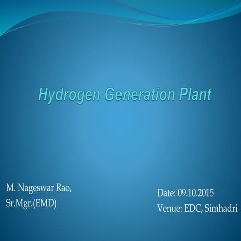 H2 Plant presentation-2 | PPTX