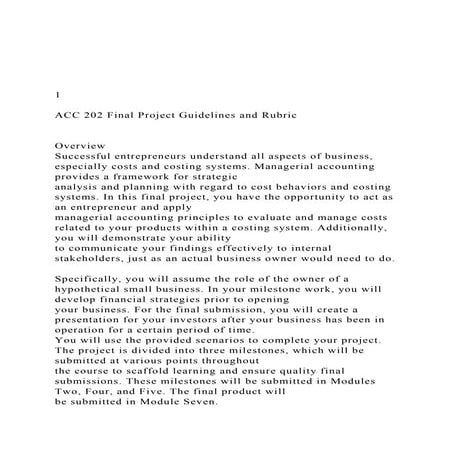 1 ACC 202 Final Project Guidelines and Rubric Ove.docx