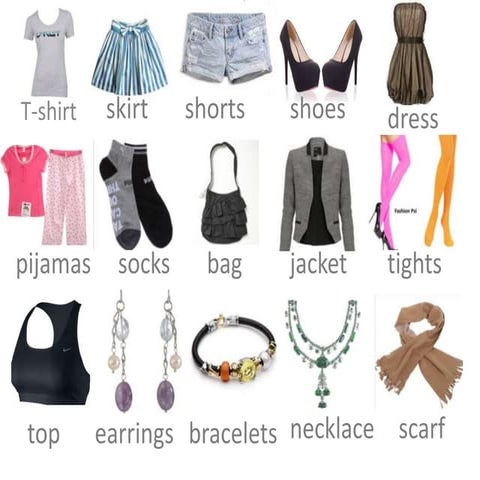 1 A Clothes And Complements Pptx