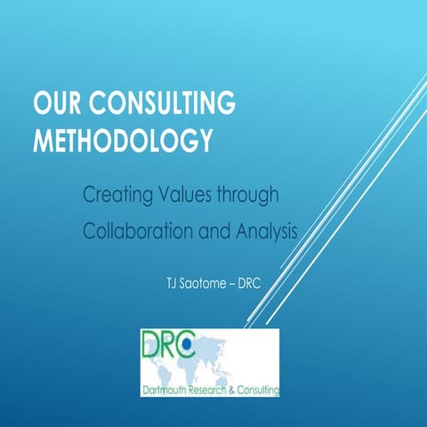 Our Consulting Methodology | PPT