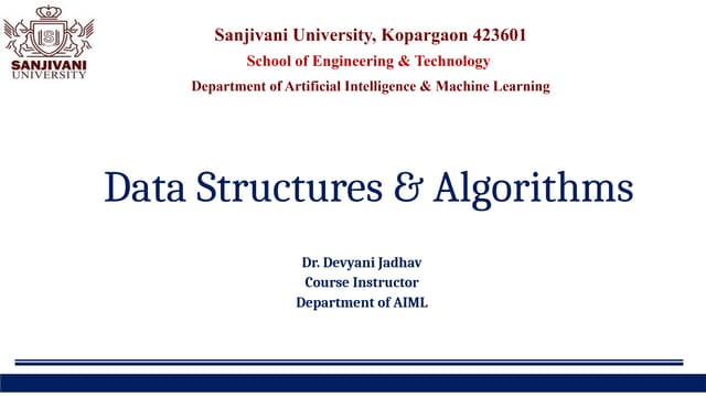 Introduction To Data Structure And Its Type Primitive And Non Primitive Adt Ppt