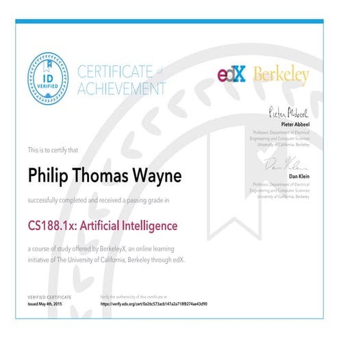 AI-1x-Certificate | PPT