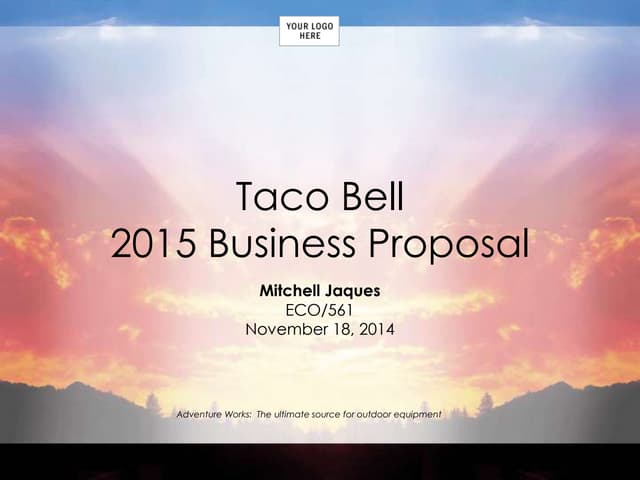 Taco Bell Powerpoint Template